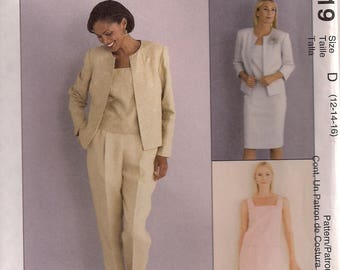 Mccall's "evening Elegance" Sewing Pattern 2692 - Misses' Lined Dress ...