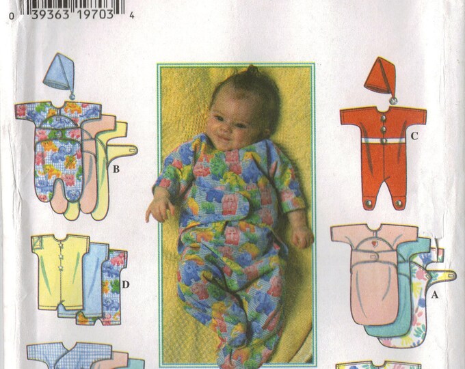 Simplicity Sewing Pattern 7418 Babies' and Preemies' Layette PRM L - Etsy