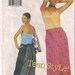 Butterick Sewing Pattern 6948 - Junior's Top and Skirt (9-14) - Etsy