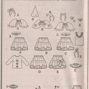 Simplicity Costume Sewing Pattern 0812 (aka 2327) - Child's Fairy ...