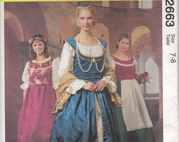 Simplicity Costume Sewing Pattern 0807 aka 2325 Alice in Wonderland ...