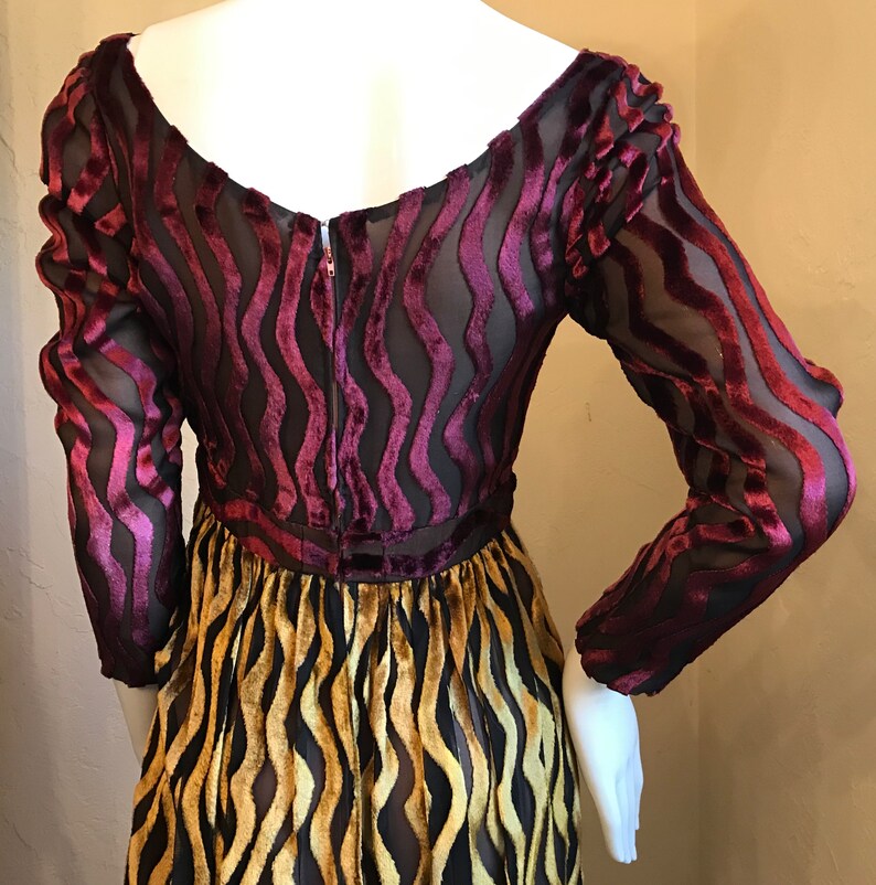 Vintage 1970's 80s Ruben Panis Designer Cocktail Party | Etsy