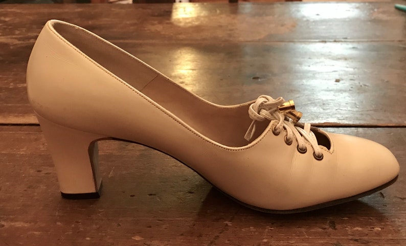 1960’s Stix Baer & Fuller Designer Mod Tie Pumps Shoes 6.5 B - Etsy