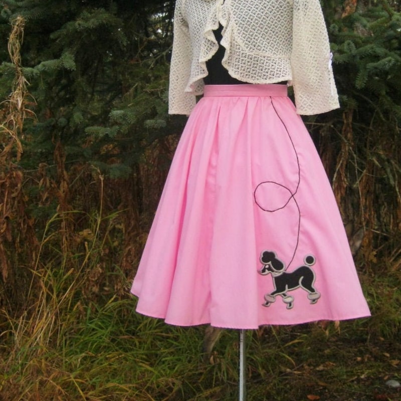 50s Poodle Skirt - Etsy