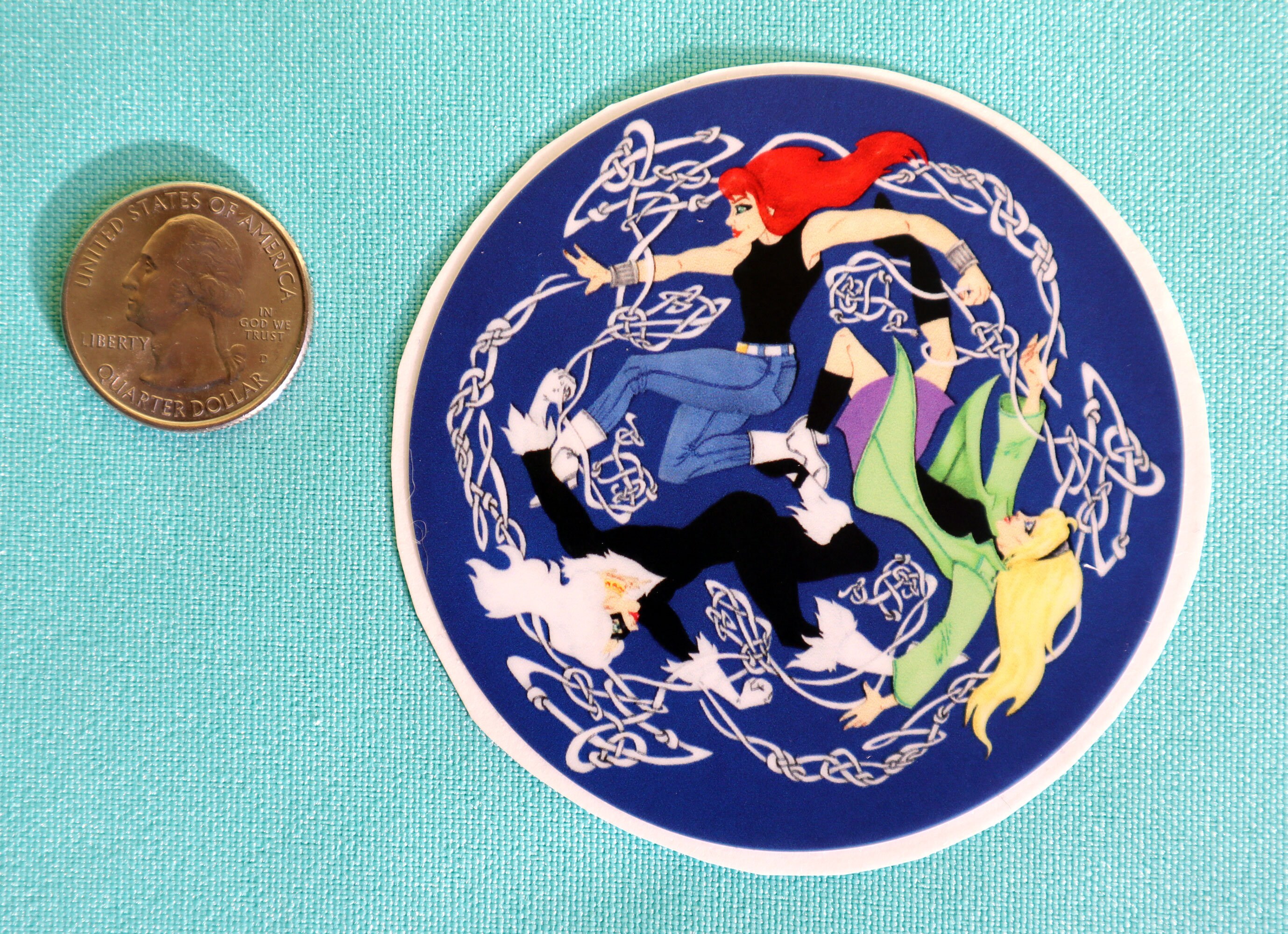 Stickers Spider Trinity - Etsy