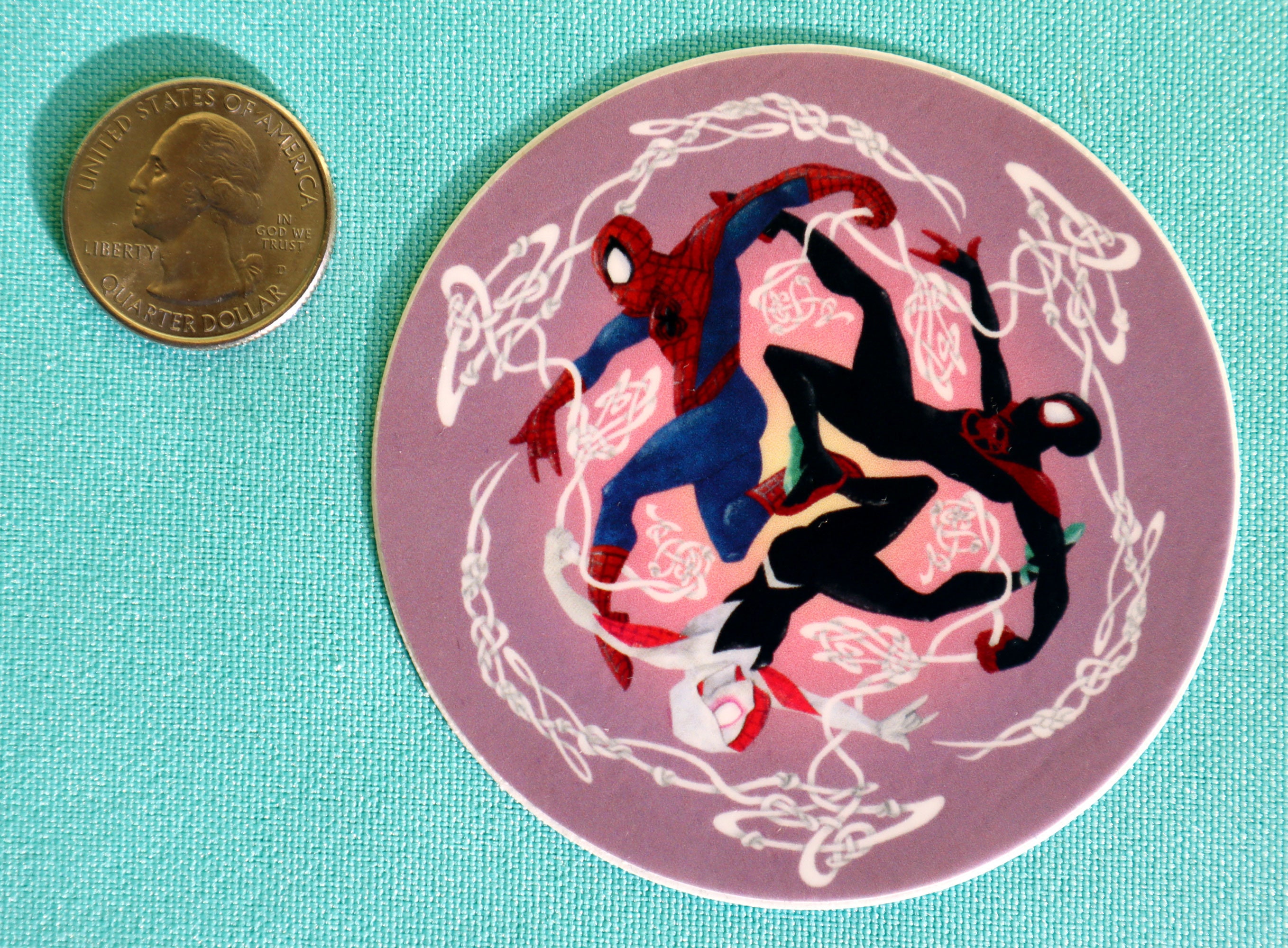 Stickers Spider Trinity - Etsy