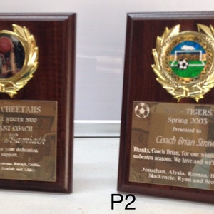 Coaches Award Plaques - Etsy