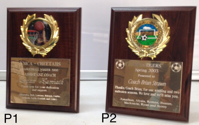 Coaches Award Plaques - Etsy
