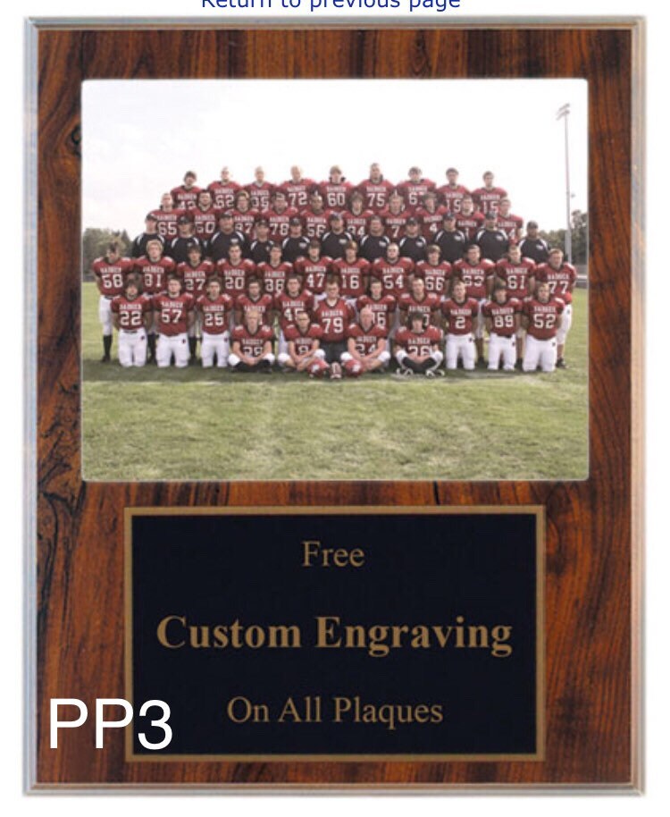 Team Picture Plaque - Etsy
