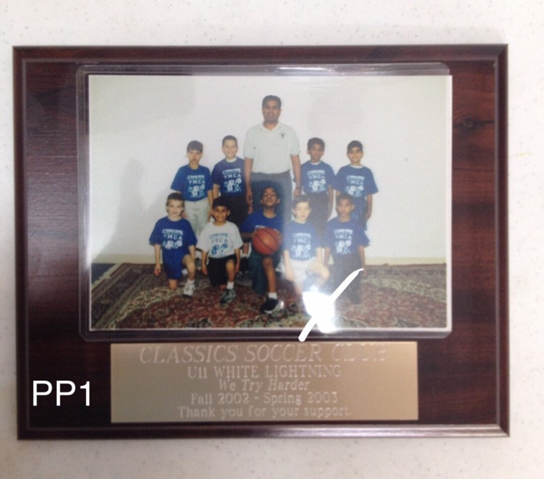 Team Picture Plaque - Etsy