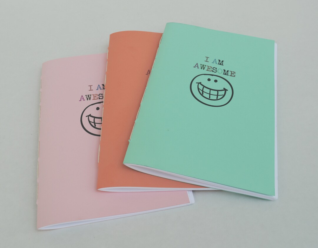 I Am Awesome Journal Self Help Guide Anxiety Relief 80 Page - Etsy