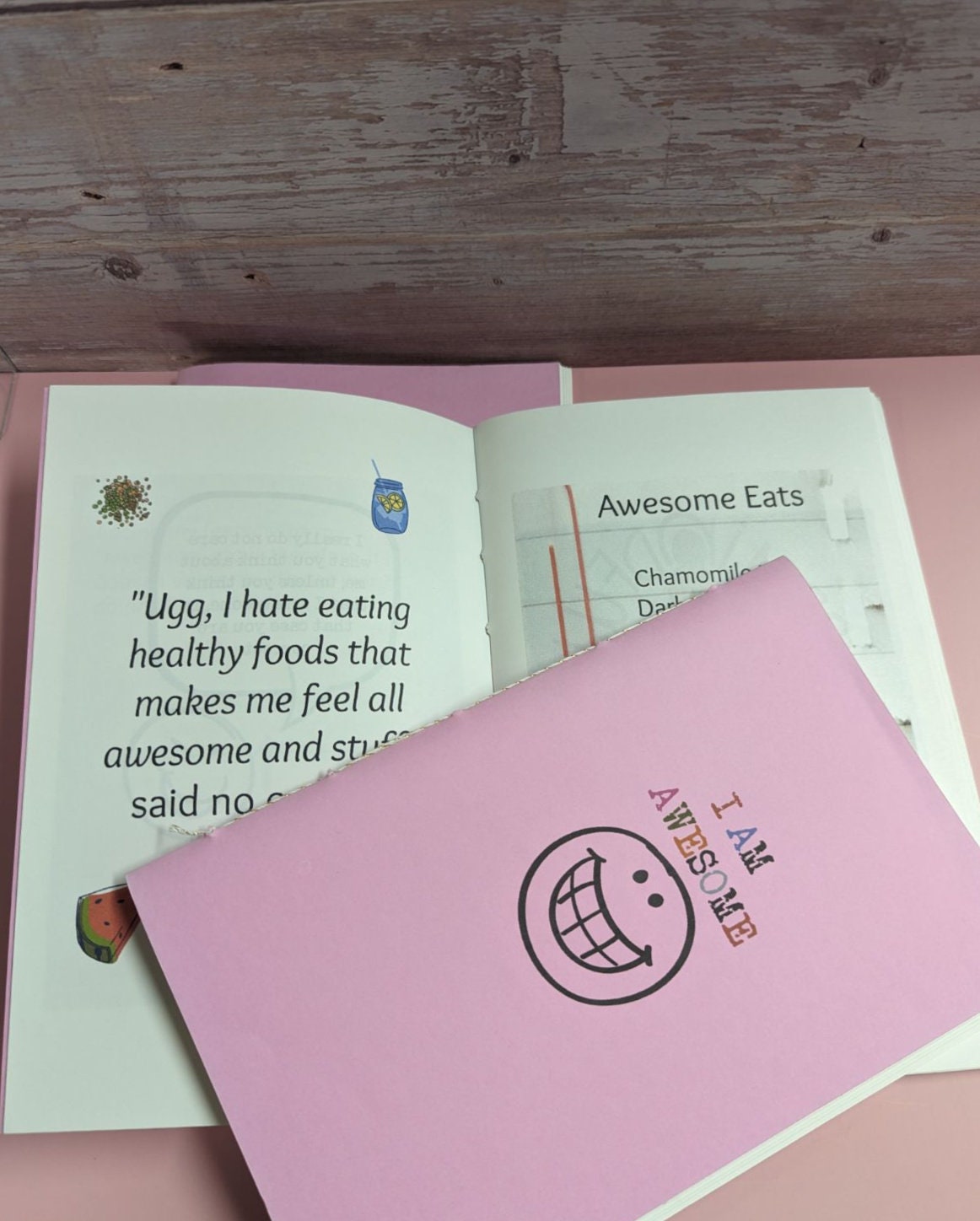 I Am Awesome Journal Self Help Guide Anxiety Relief 80 Page - Etsy