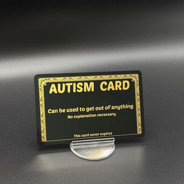 Autism Card - Etsy UK