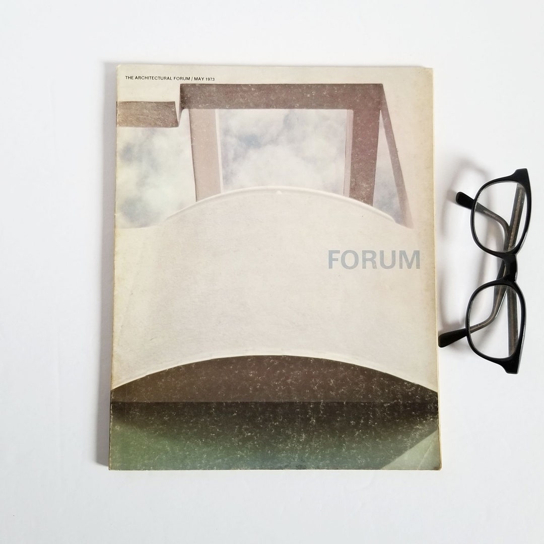 The Architectural Forum Magazine May 1973 Issue - Vintage Illustrated ...
