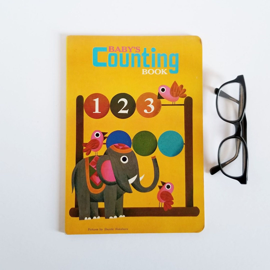 Baby's Counting Book - Vintage Educational Illustrated Childrens ...