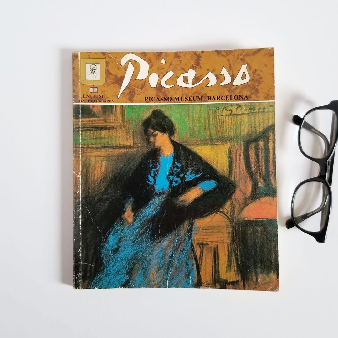 Picasso Museum Barcelona Art Book - Vintage Softcover Book - English ...