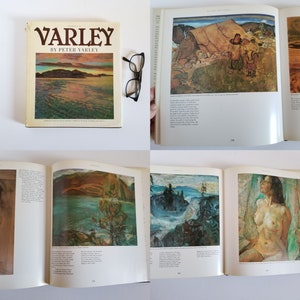Frederick H Varley Art Book - Vintage Brown Hardcover Book by Peter ...