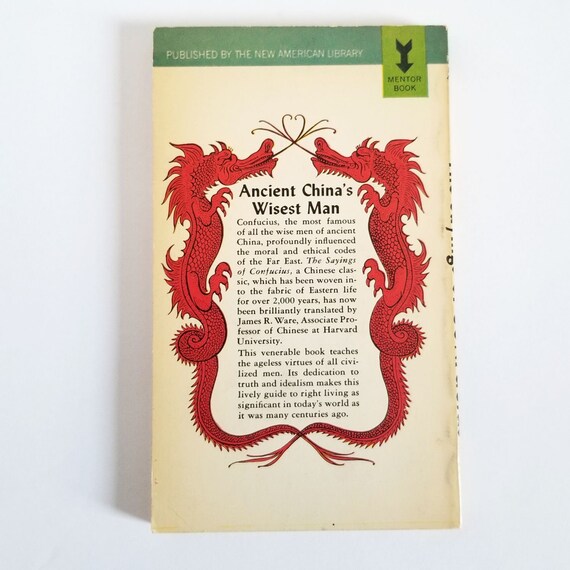 Sayings Of Confucius Book