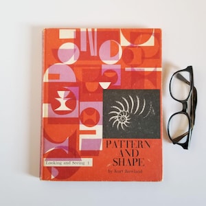 Pattern and Shape - 60s Vintage Illustrated Hardcover Text Book - Kurt ...