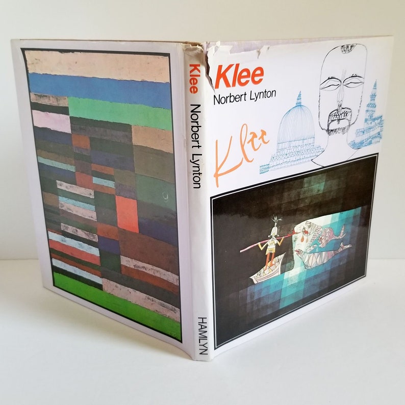 Paul Klee Art Book Vintage Purple Hardcover Book Norbert - Etsy