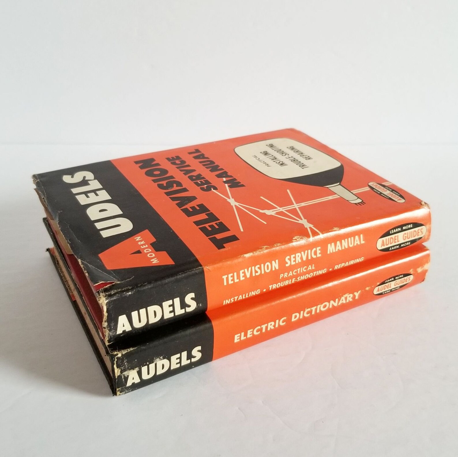 Set of 2 Vintage Audel's Books Television Service Manual - Etsy