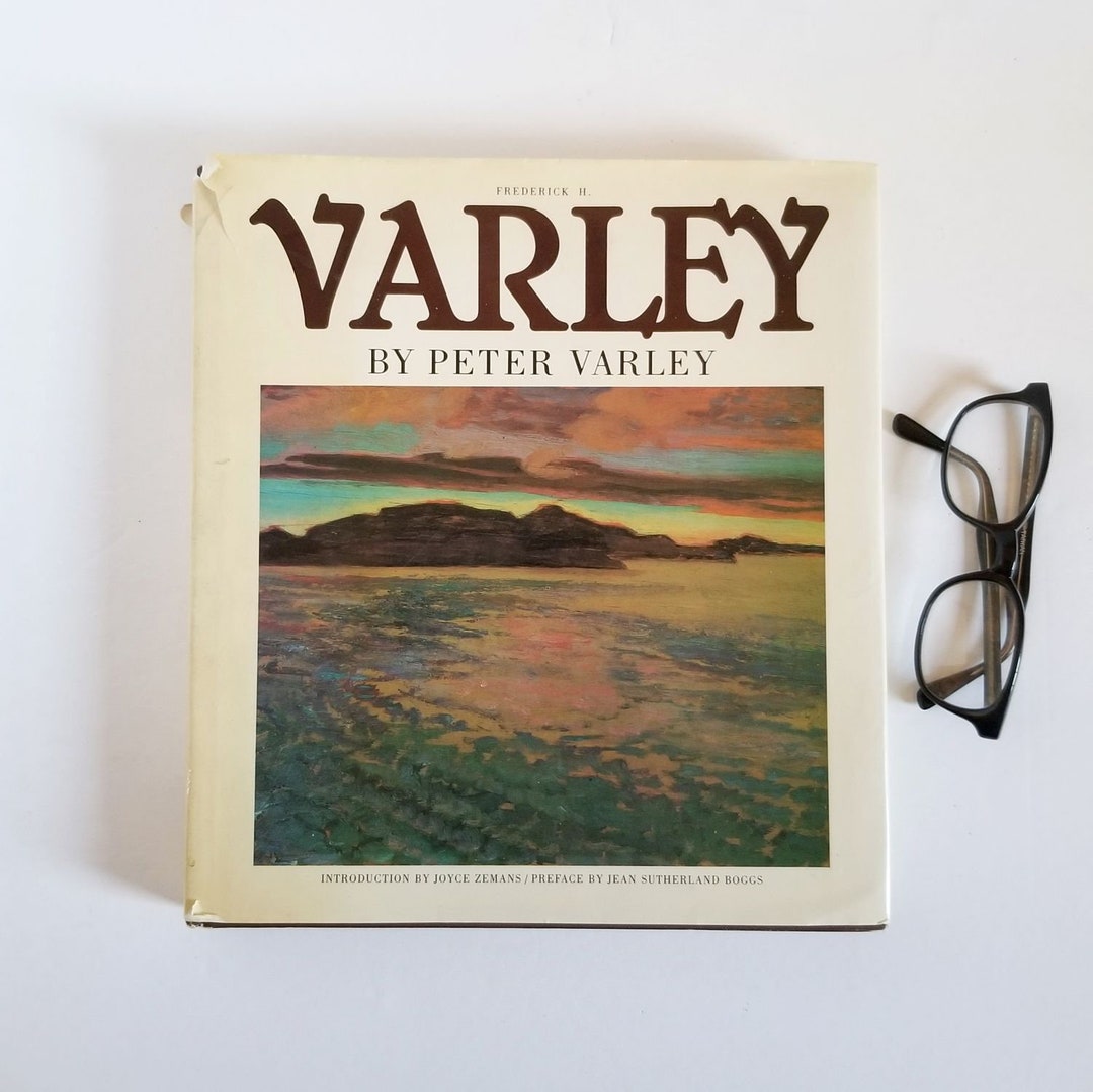 Frederick H Varley Art Book Vintage Brown Hardcover Book by - Etsy