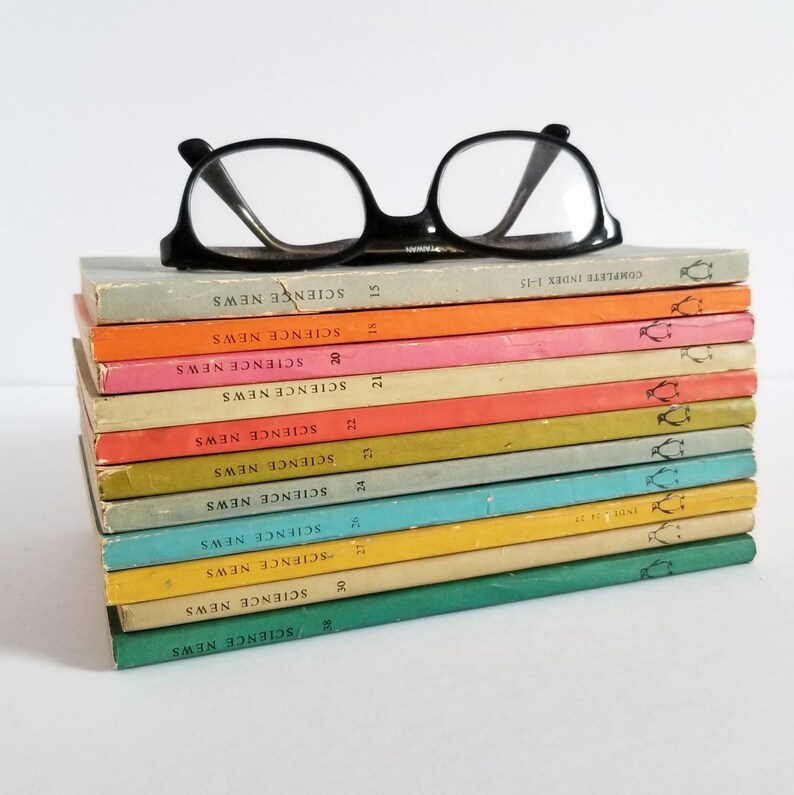 Science News Set of 11 Vintage Penguin Paperback Books - Etsy
