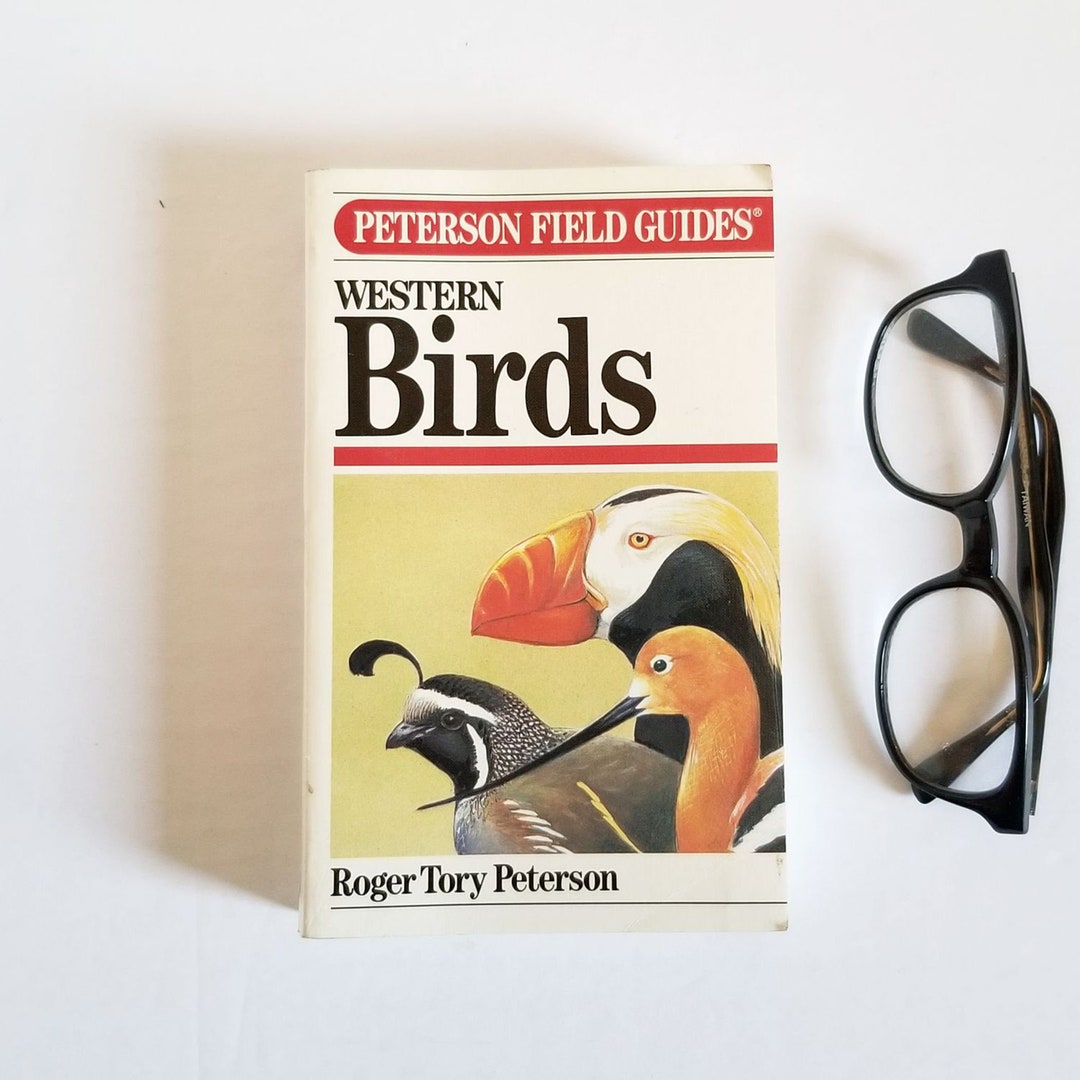 Western Birds - Peterson Field Guides - Vintage Illustrated Softcover ...