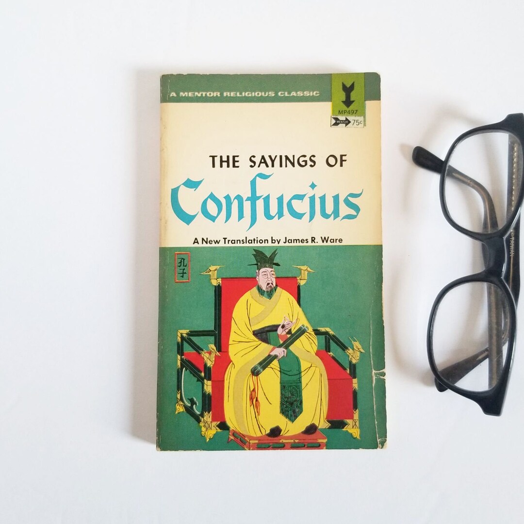 The Sayings of Confucius Vintage Paperback Book A New Translation by ...