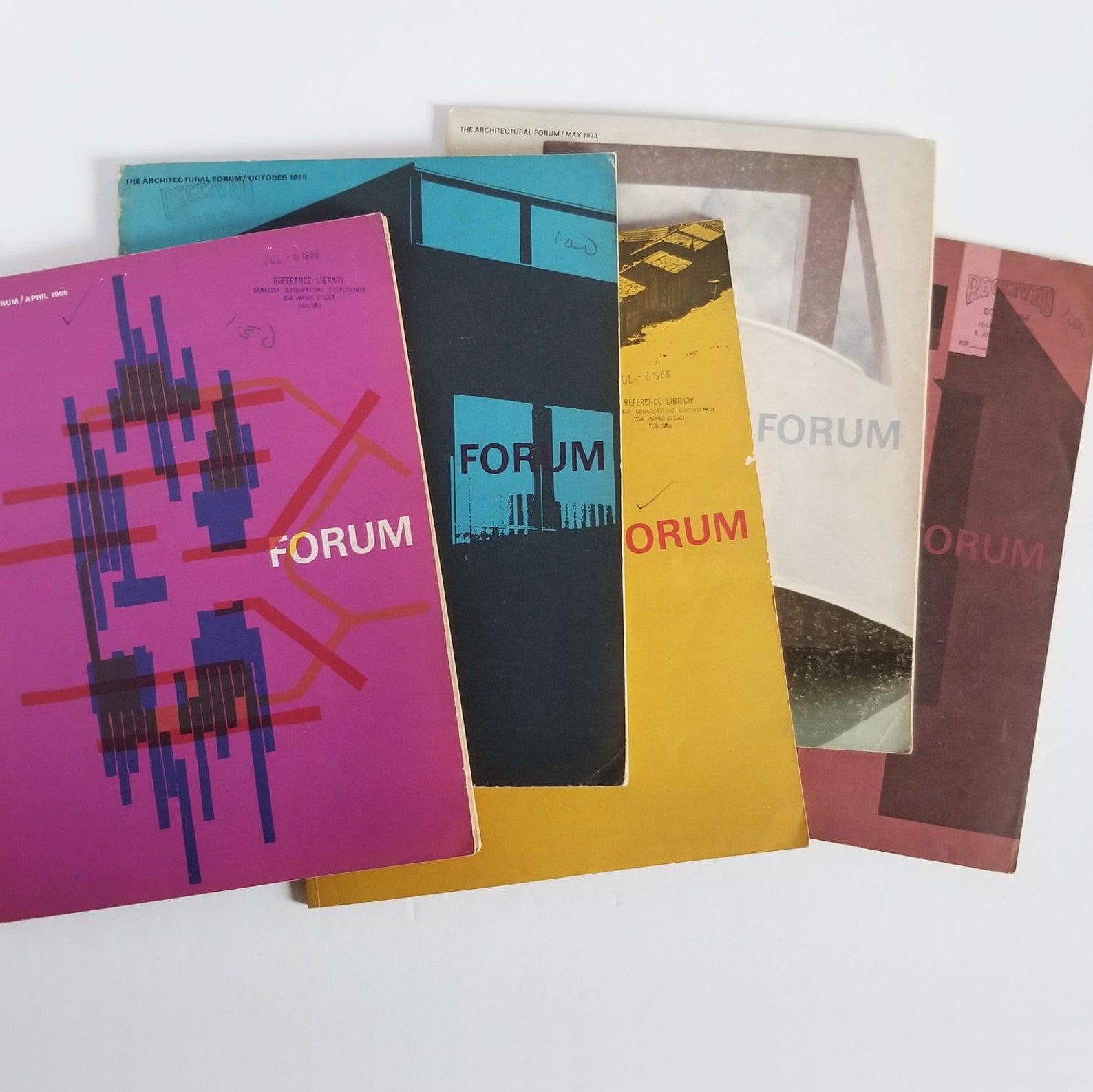 The Architectural Forum Magazine March 1966 Issue - Vintage Illustrated ...