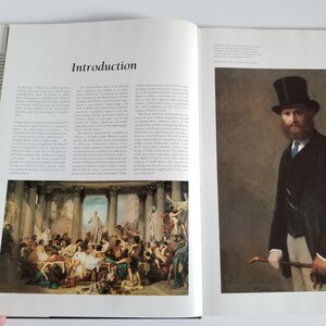 Édouard Manet Art Book - Vintage Illustrated Art History Book - Black ...