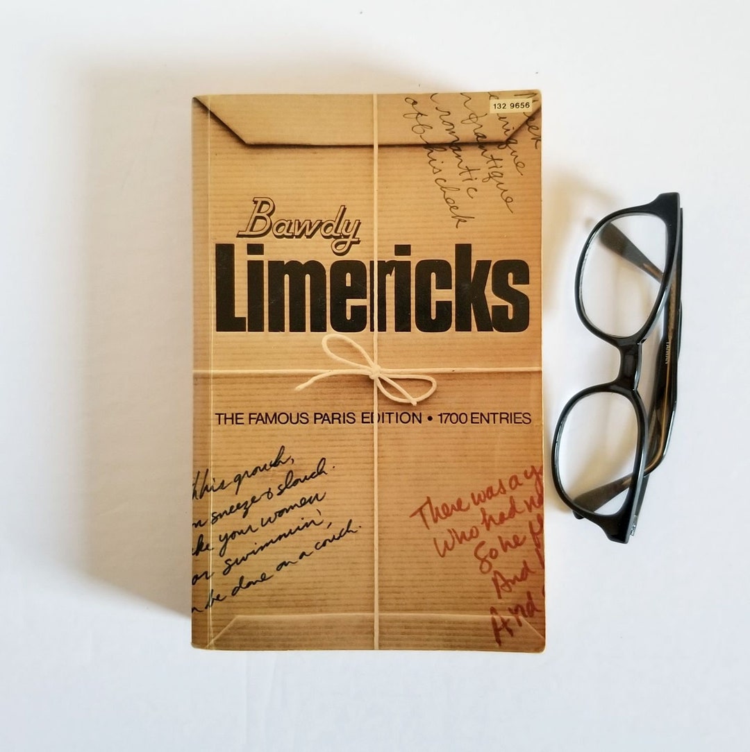 Bawdy Limericks Vintage Trade Size Paperback Book of Poetry the Famous ...