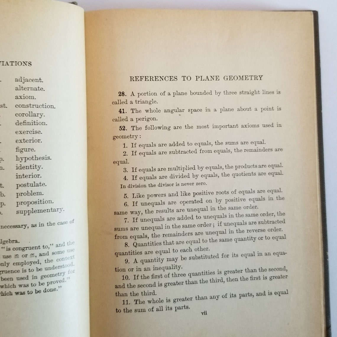 Solid Geometry Text Book Antique 1913 School Math Textbook - Etsy