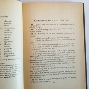 Solid Geometry Text Book - Antique 1913 School Math Textbook - George ...