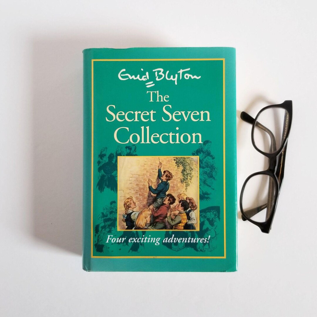 The Secret Seven Collection by Enid Blyton - Vintage Illustrated Green ...