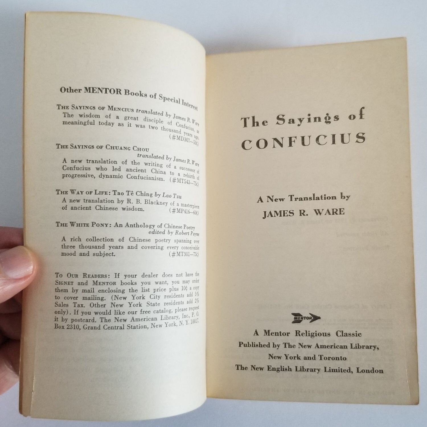 Sayings Of Confucius Book