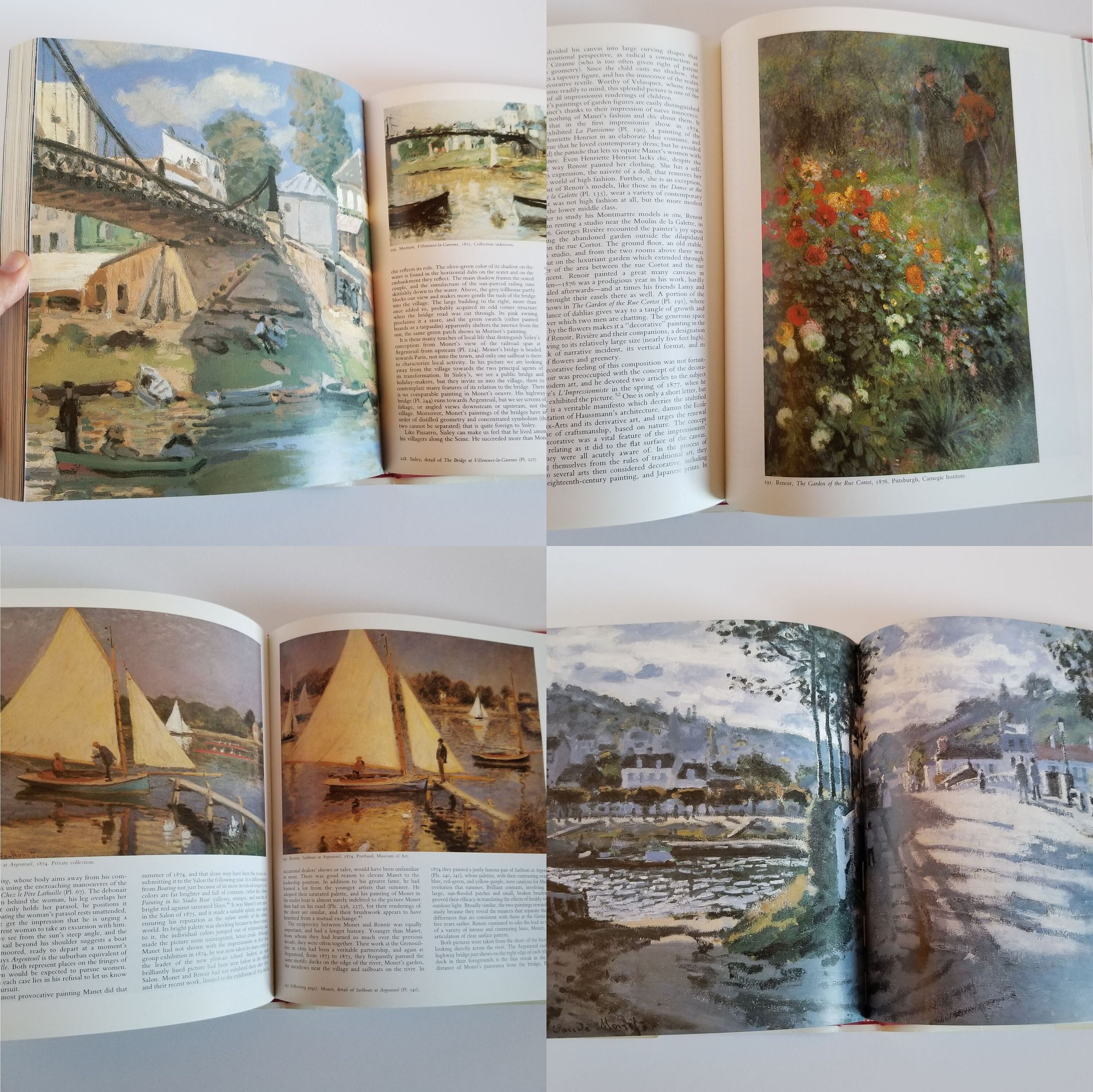 Vintage Book Of Impressionism Art