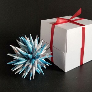 Lucky Polish Star Ornament 4 Gold Paper Ball - Etsy