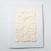 Ivory Paper Collage Art - Origami Sketch No2 - Original Modern ...