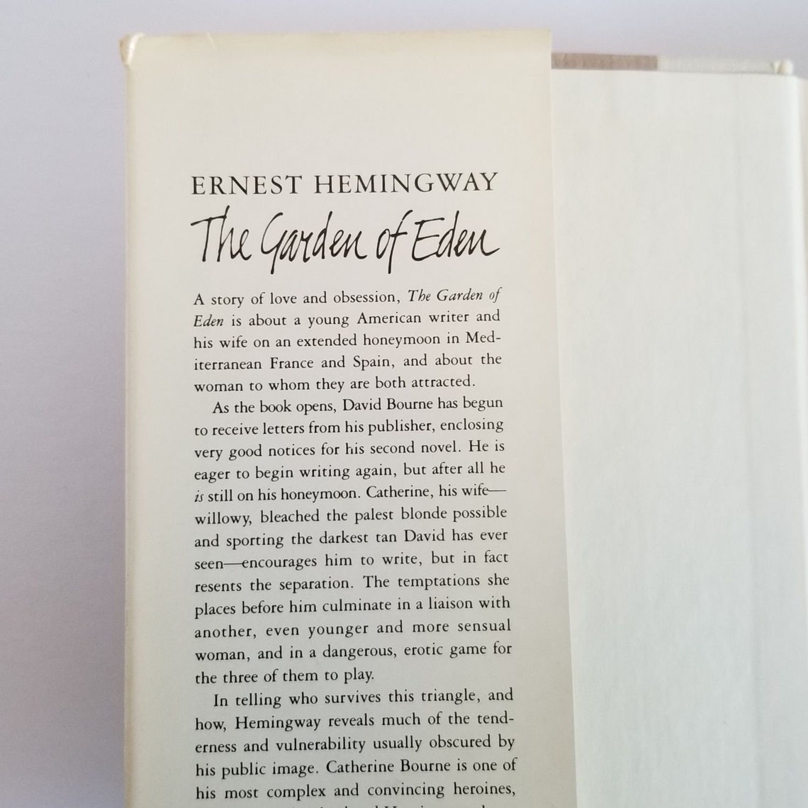 The garden of eden hemingway analysis - pasafrenzy