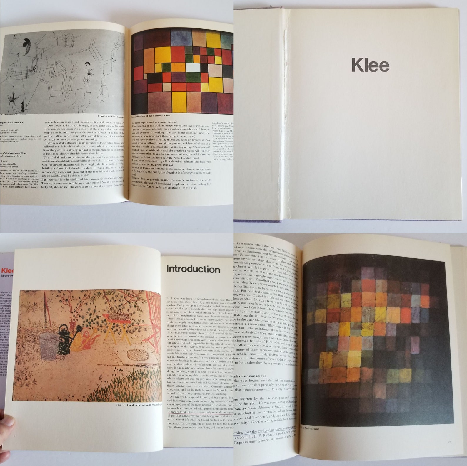 Paul Klee Art Book Vintage Purple Hardcover Book Norbert - Etsy