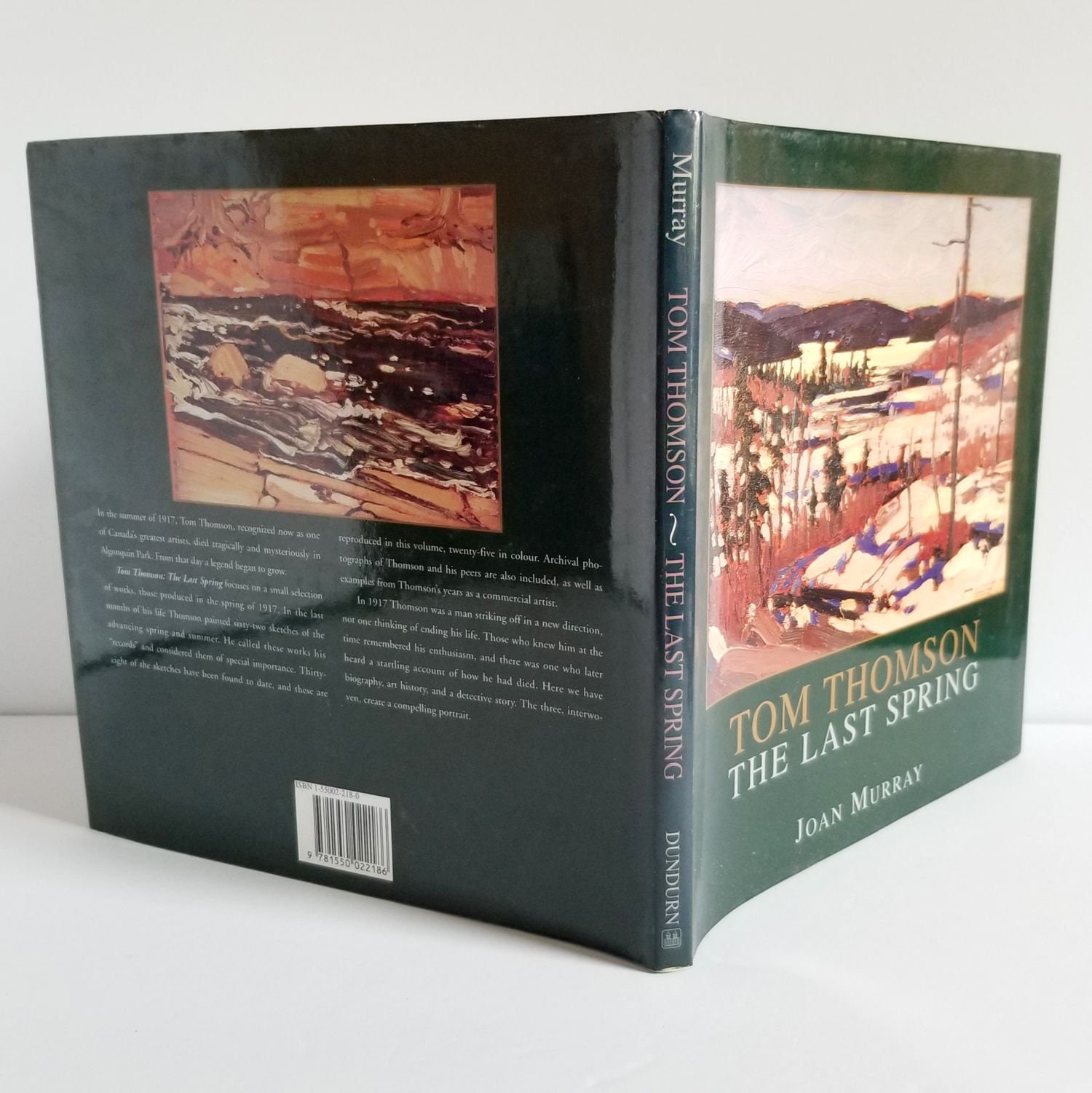Tom Thomson Art Book - the Last Spring - Joan Murray Signed Edition ...
