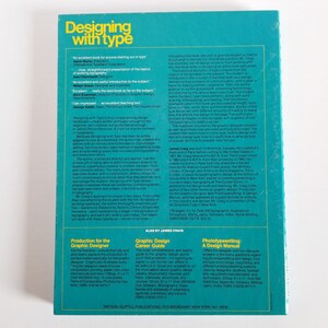 Designing With Type A Basic Course in Typography Vintage Illustrated ...