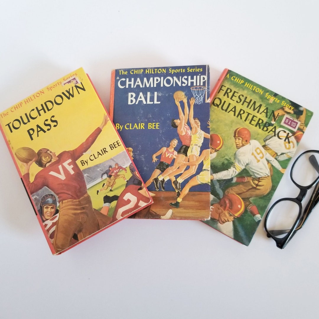 Chip Hilton Sport Series - Vintage Illustrated Hardcover Book - Clair ...