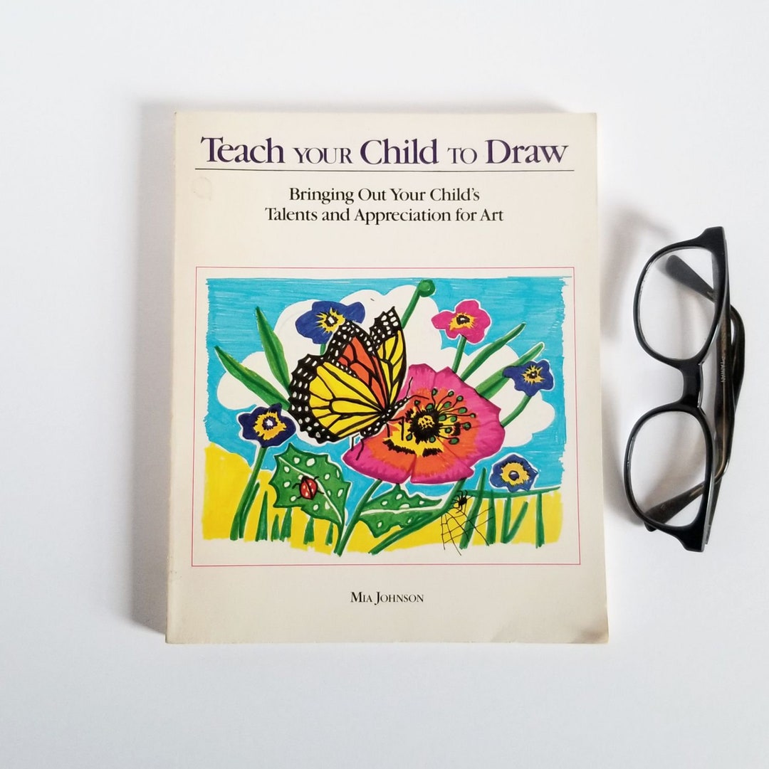 Teach Your Child to Draw Vintage Educational Childrens Art Instruction ...