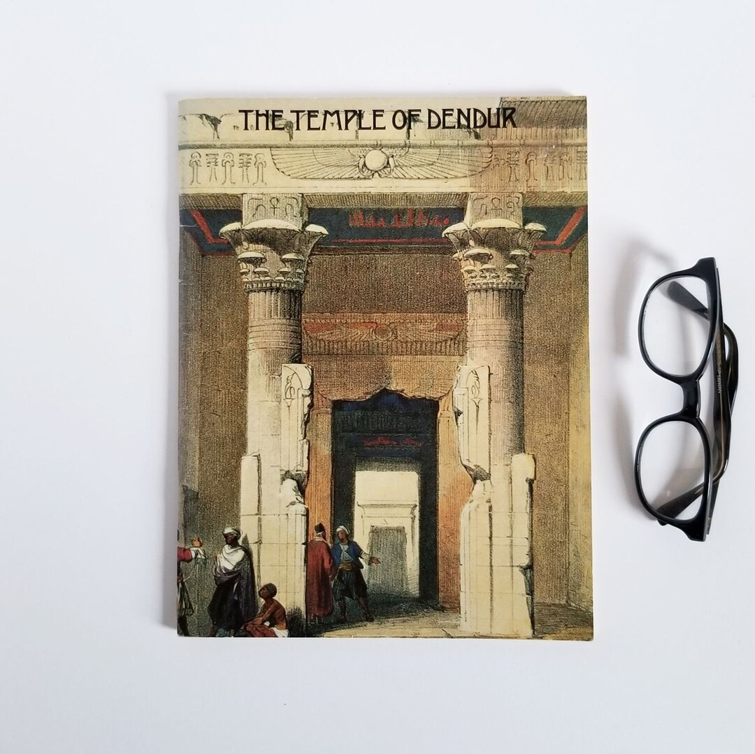 The Temple of Dendur Vintage Illustrated Softcover Book - Etsy