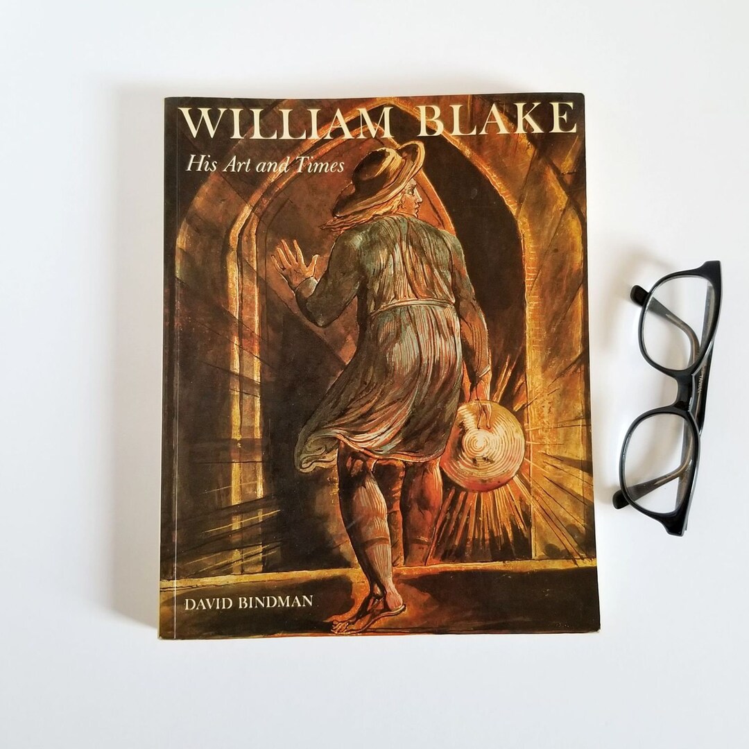 William Blake His Art and Times - Vintage Illustrated Softcover Book ...