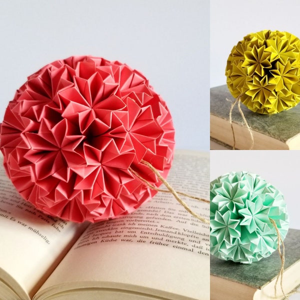 Kusudama Ornament - Etsy