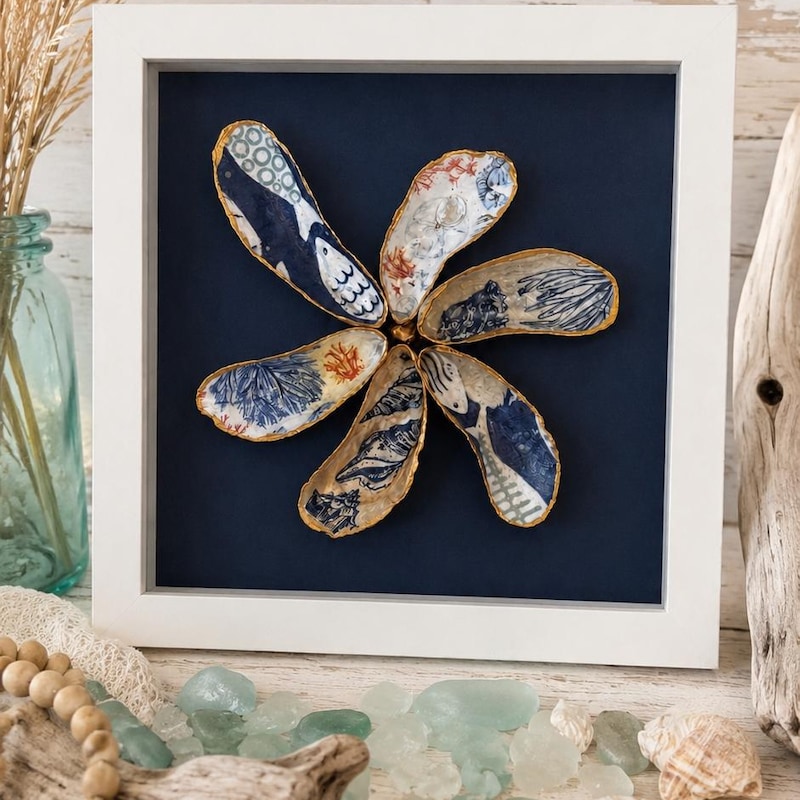 Mussel Shells Frame - Etsy