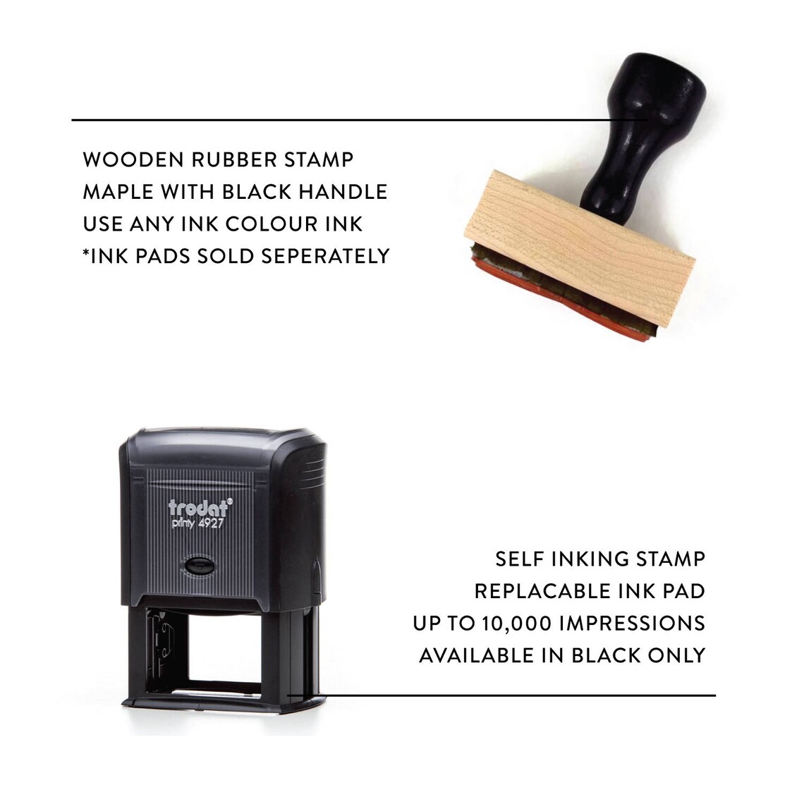 Custom Address Stamp, Self Ink Return Address Stamp, Personalized ...